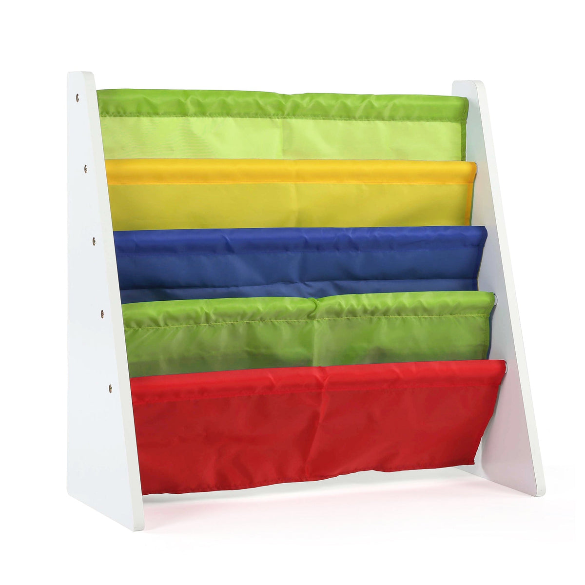 Summit White Book Rack